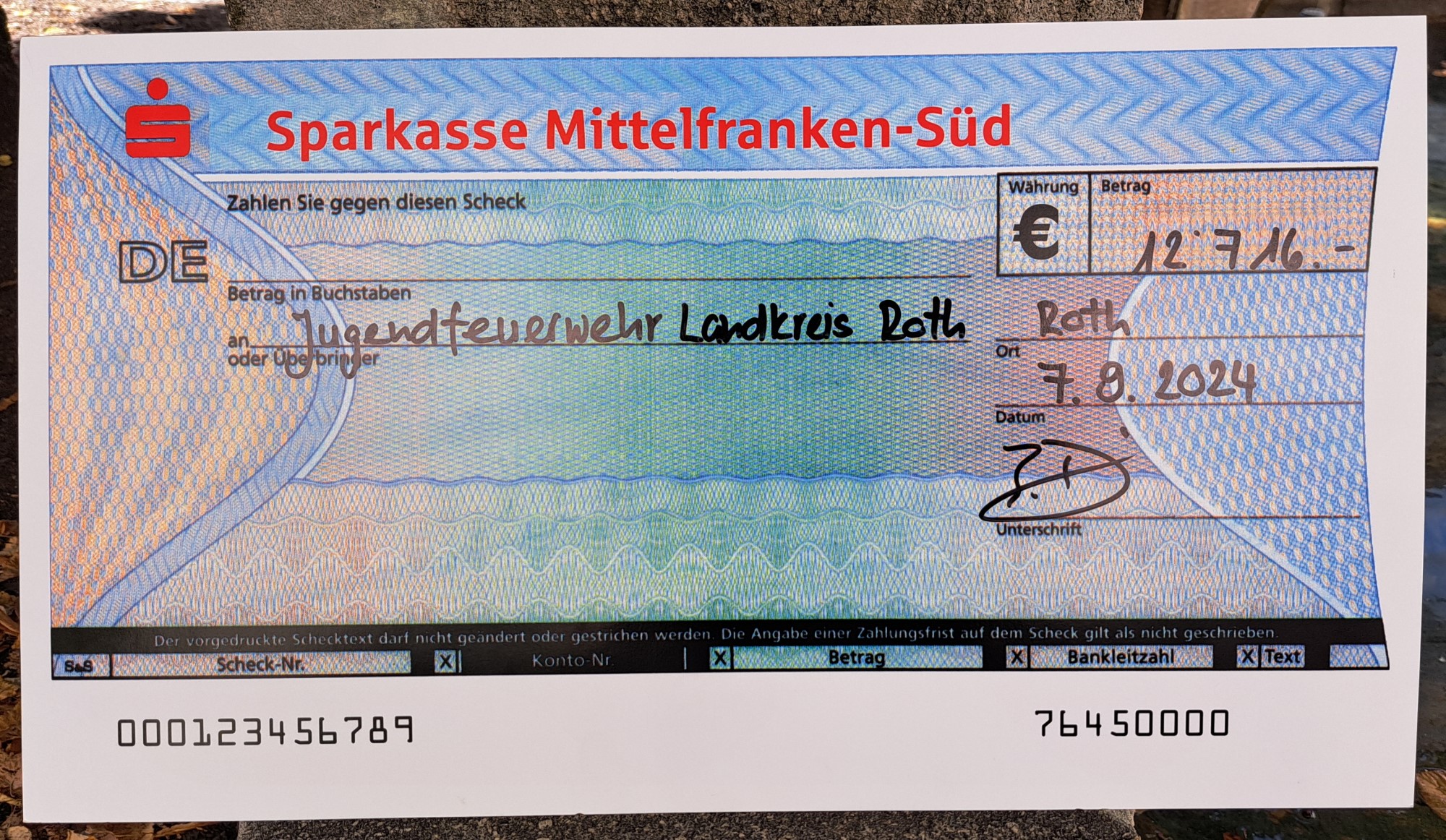 Jonas Deichmann – Challenge 120 – Spende für die Jugend- und ...